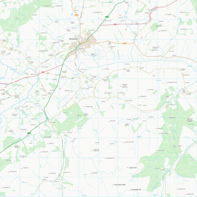 South Lanarkshire (NT03) Map by UK Topographic Maps | Avenza Maps