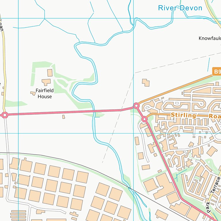 Stirling (NS89) Map by UK Topographic Maps | Avenza Maps