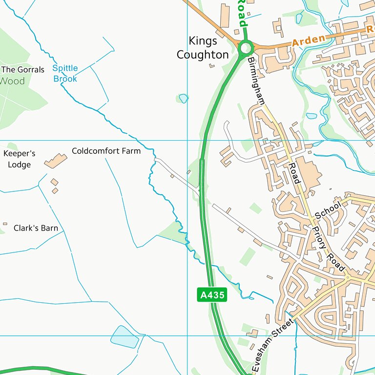 Stratford-on-Avon District (SP05) Map by UK Topographic Maps | Avenza Maps
