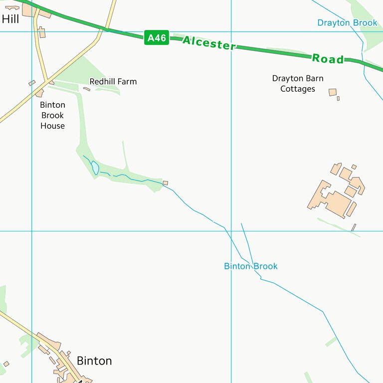 Stratford-on-Avon District (SP15) Map by UK Topographic Maps | Avenza Maps