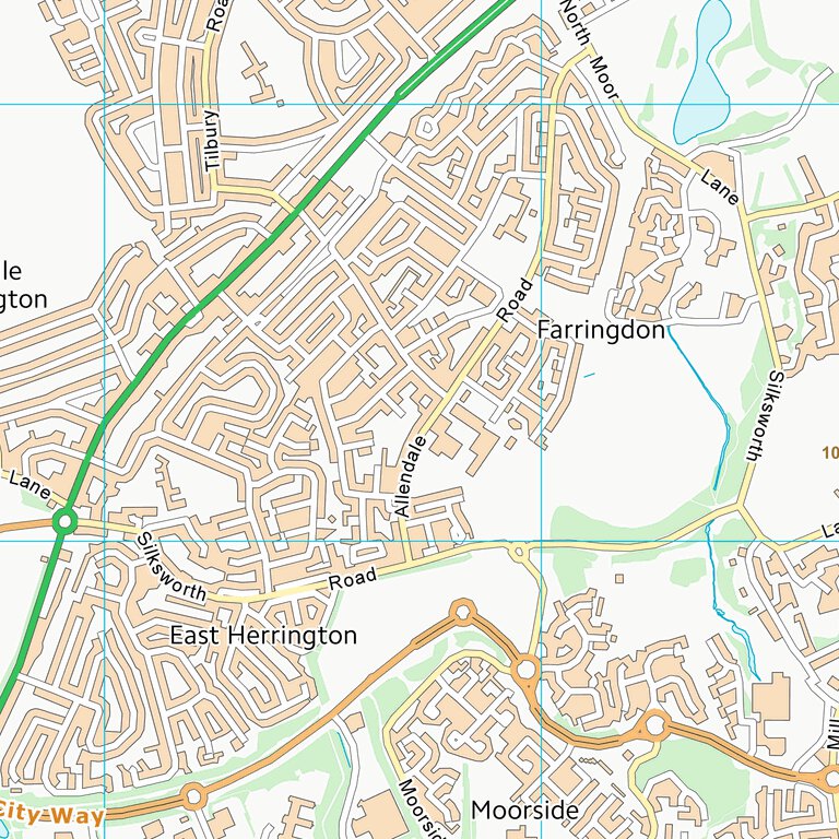 Sunderland District (B) (NZ35) Map by UK Topographic Maps | Avenza Maps