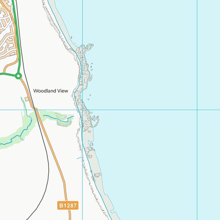Sunderland District (B) (NZ45) Map by UK Topographic Maps | Avenza Maps