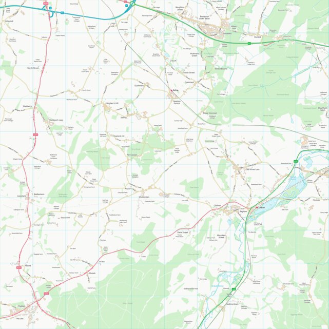 Swale District (B) (TR05) Map by UK Topographic Maps | Avenza Maps
