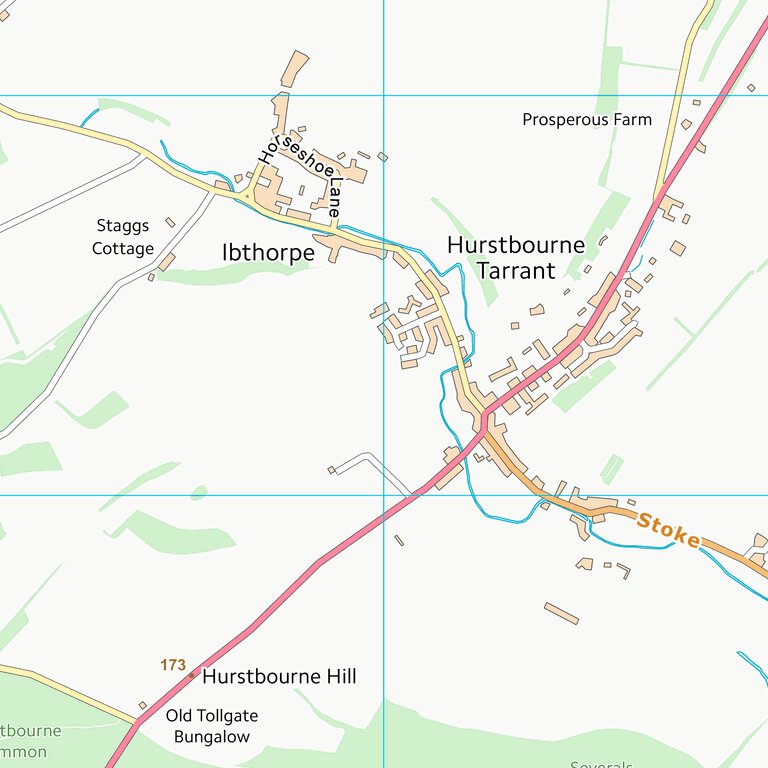 Test Valley District (SU35) Map by UK Topographic Maps | Avenza Maps