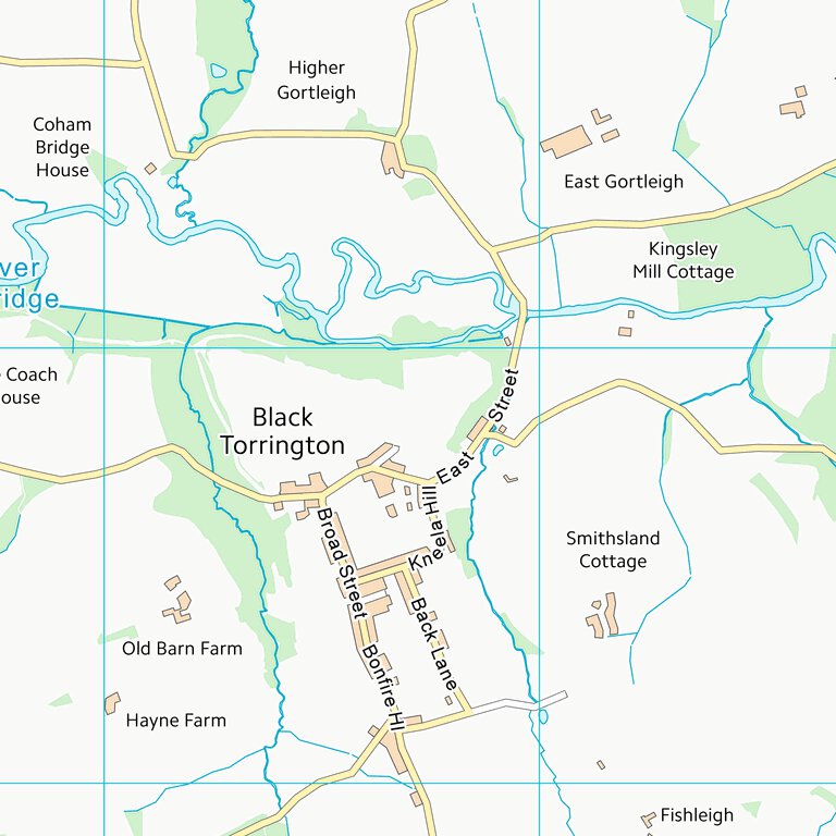 Torridge District (SS40) Map by UK Topographic Maps | Avenza Maps