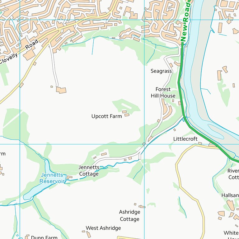 Torridge District (SS42) Map by UK Topographic Maps | Avenza Maps