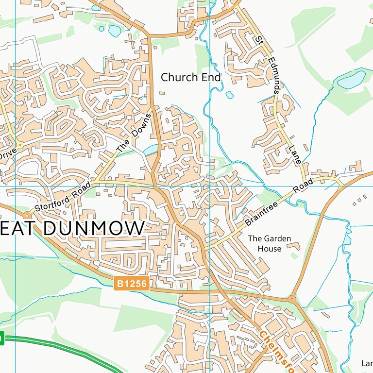 Uttlesford District (TL62) Map by UK Topographic Maps | Avenza Maps