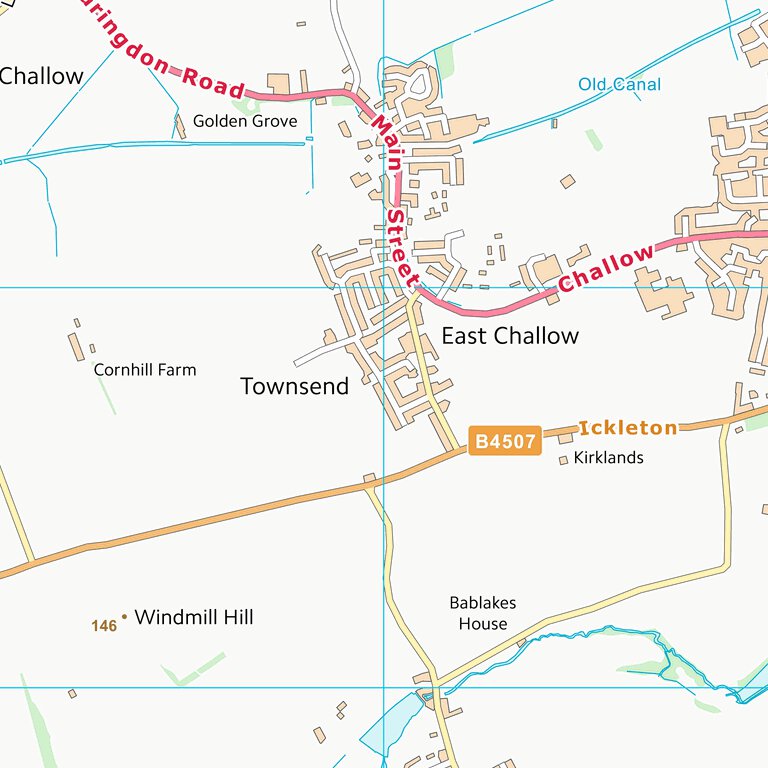 Vale of White Horse District (SU38) Map by UK Topographic Maps | Avenza ...