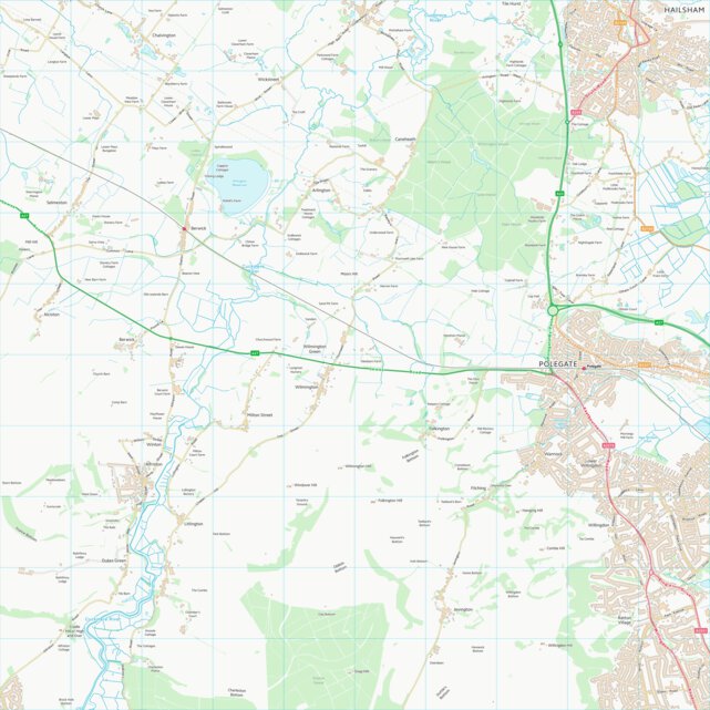 Wealden District (TQ50) Map by UK Topographic Maps | Avenza Maps