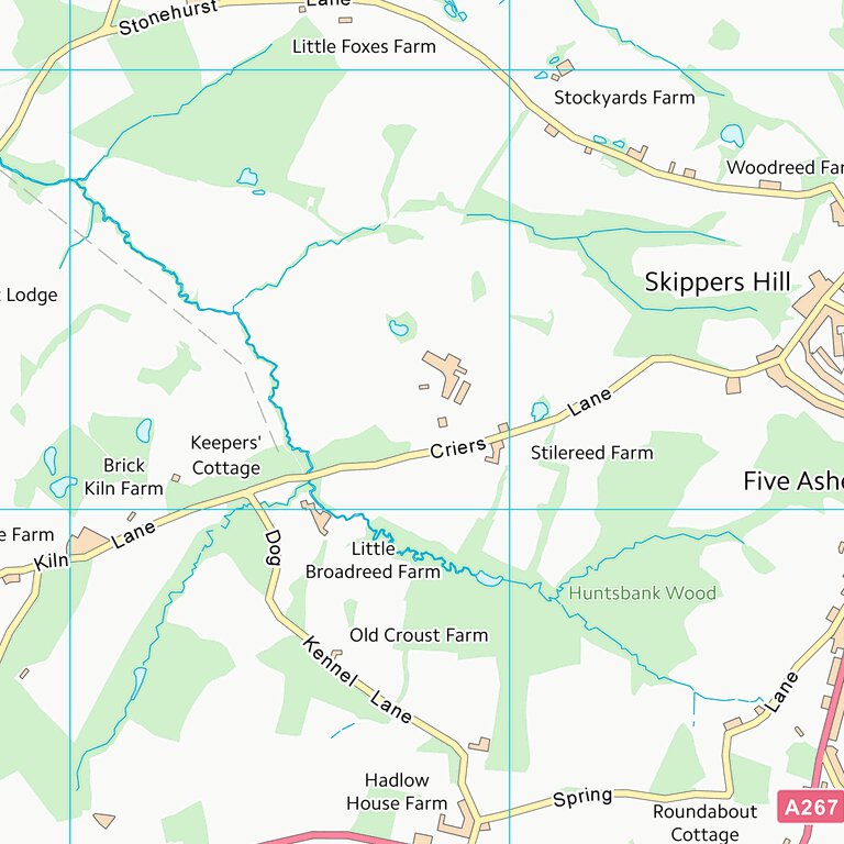 Wealden District (TQ52) Map by UK Topographic Maps | Avenza Maps