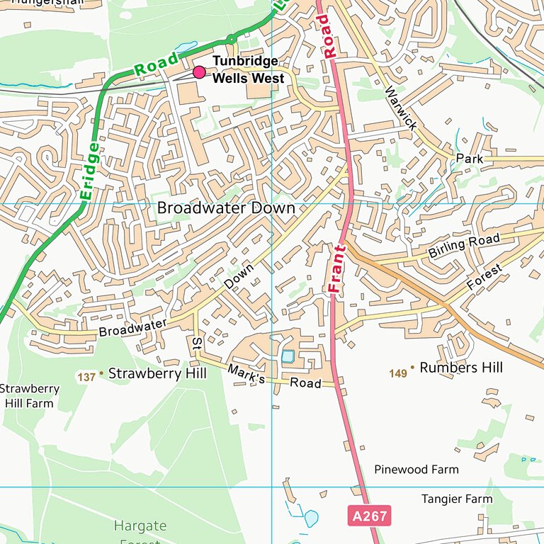 Wealden District (TQ53) Map by UK Topographic Maps | Avenza Maps