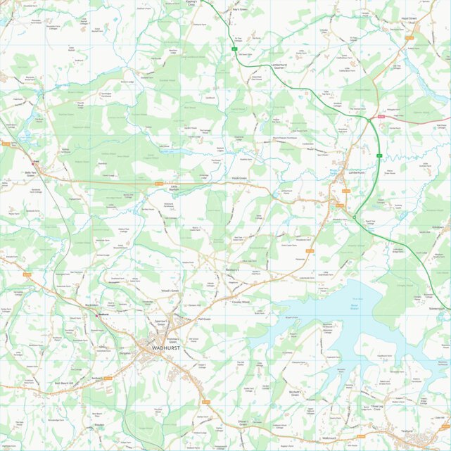 Wealden District (TQ63) Map by UK Topographic Maps | Avenza Maps