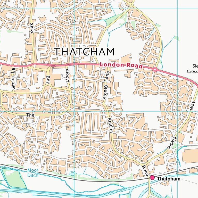 West Berkshire (SU56) Map by UK Topographic Maps | Avenza Maps
