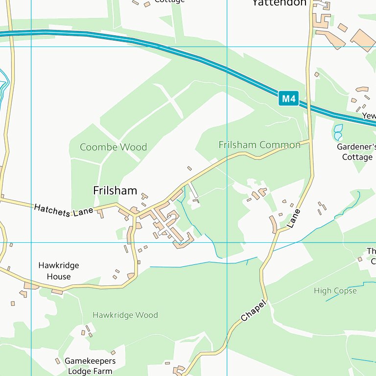 West Berkshire (SU57) Map by UK Topographic Maps | Avenza Maps