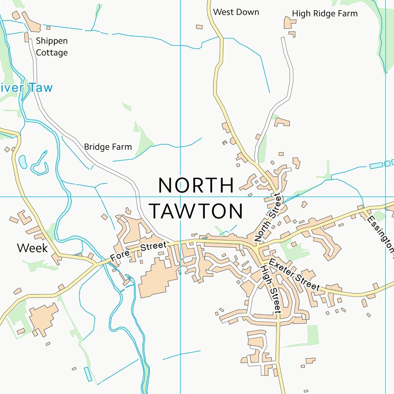 West Devon District (B) (SS60) Map by UK Topographic Maps | Avenza Maps