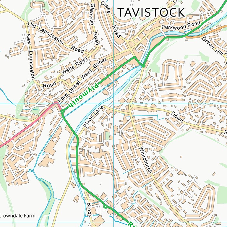 West Devon District (B) (SX47) Map by UK Topographic Maps | Avenza Maps