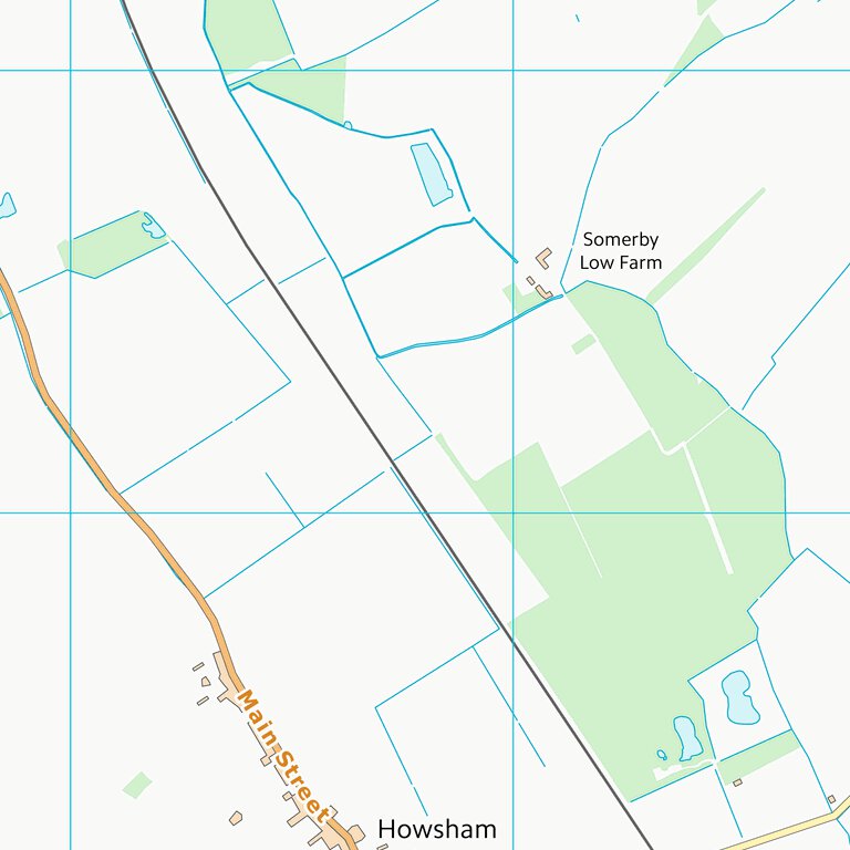 West Lindsey District (TA00) Map by UK Topographic Maps | Avenza Maps