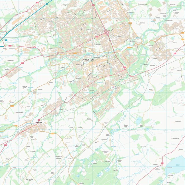 West Lothian (NT06) Map by UK Topographic Maps | Avenza Maps