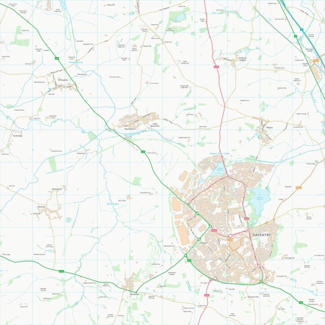 West Northamptonshire (SP56) Map by UK Topographic Maps | Avenza Maps