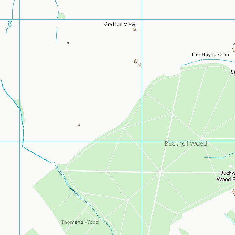 West Northamptonshire (SP64) Map by UK Topographic Maps | Avenza Maps