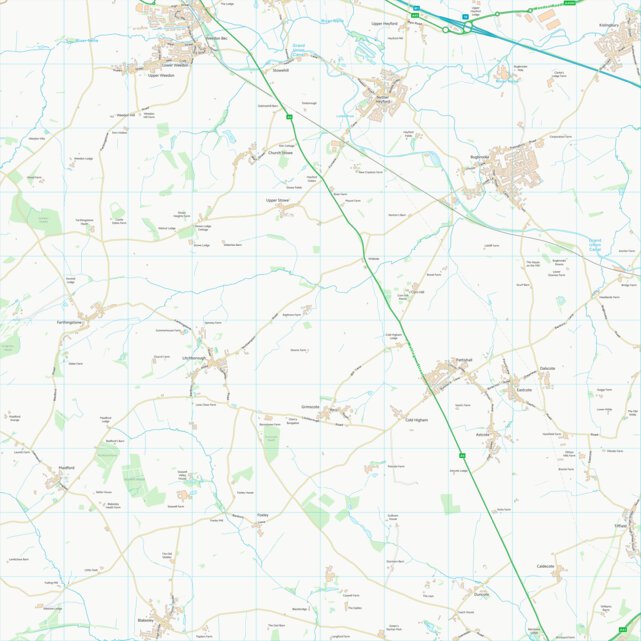 West Northamptonshire (SP65) Map by UK Topographic Maps | Avenza Maps