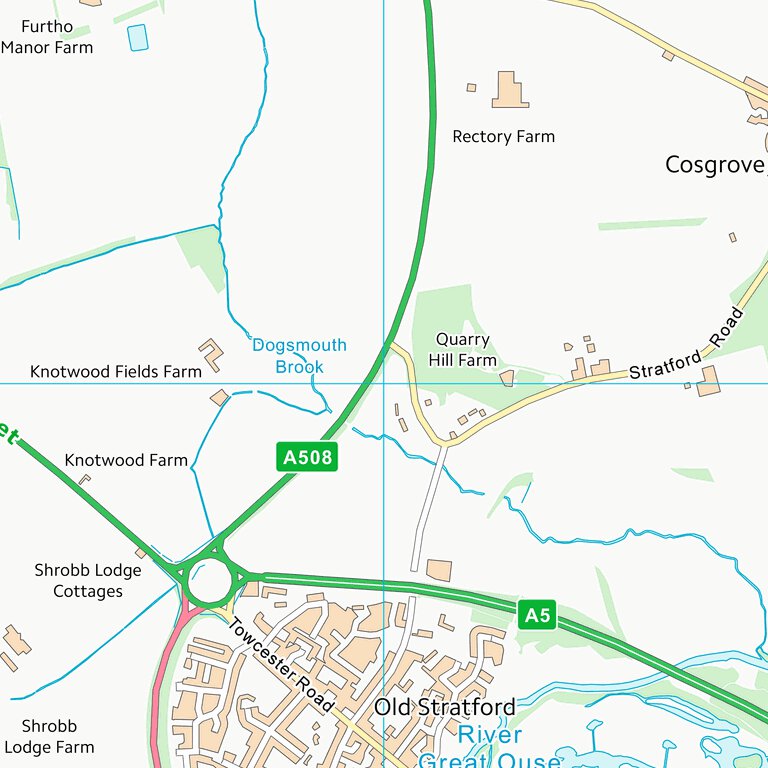 West Northamptonshire (SP74) Map by UK Topographic Maps | Avenza Maps