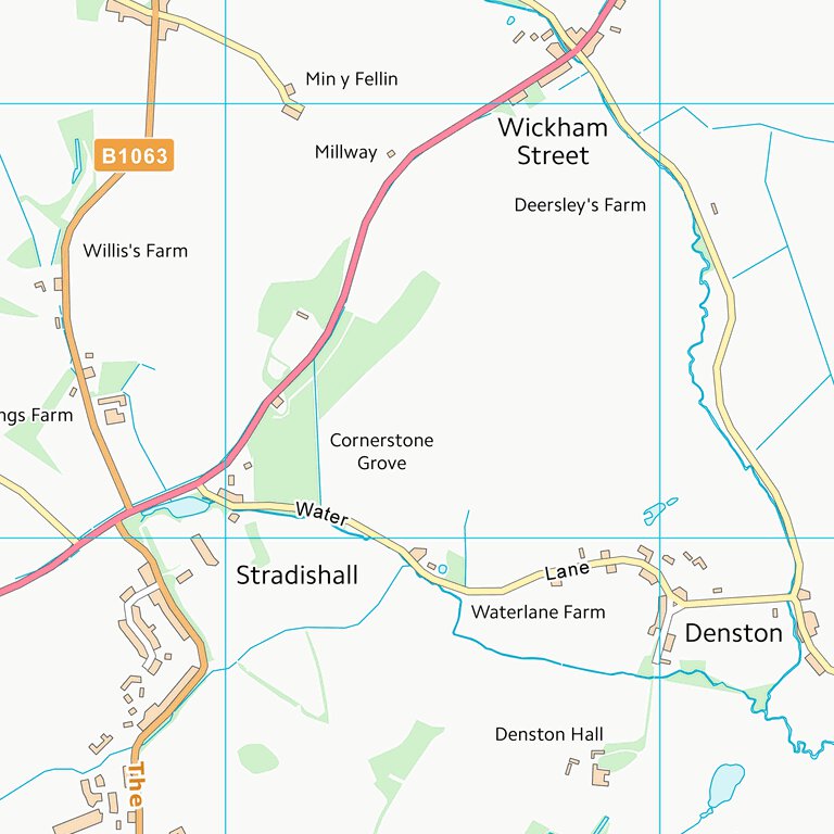West Suffolk District (TL75) Map by UK Topographic Maps | Avenza Maps