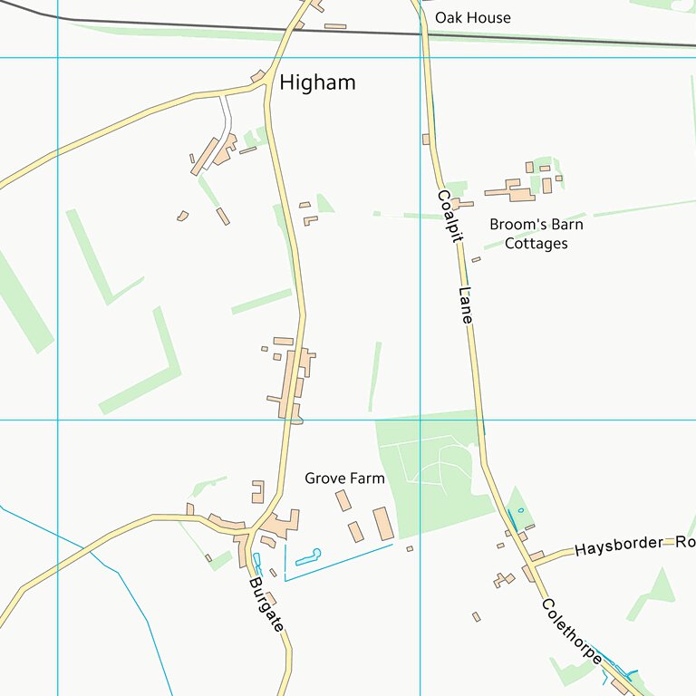 West Suffolk District (TL76) Map by UK Topographic Maps | Avenza Maps