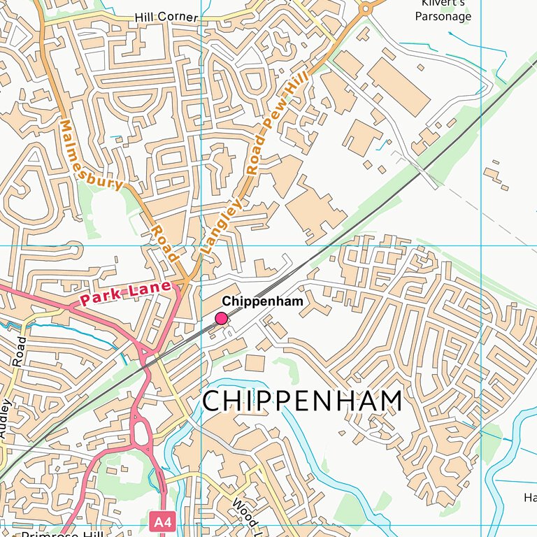 Wiltshire (ST97) Map by UK Topographic Maps | Avenza Maps