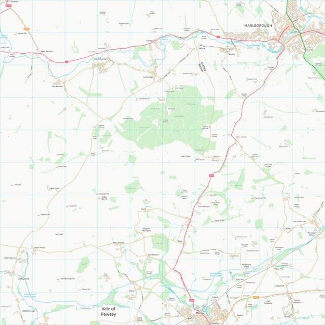 Wiltshire (SU16) Map by UK Topographic Maps | Avenza Maps