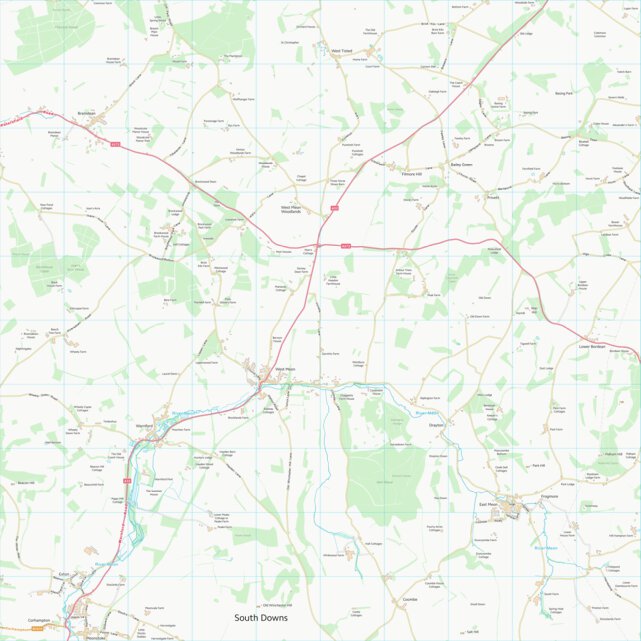 Winchester District (B) (SU62) Map by UK Topographic Maps | Avenza Maps