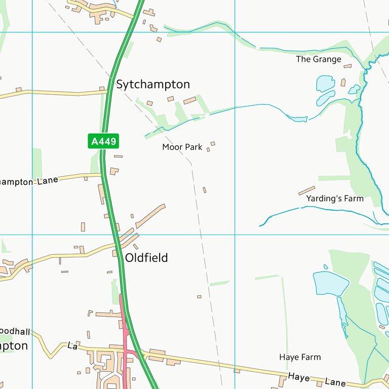 Wychavon District (SO86) Map by UK Topographic Maps | Avenza Maps