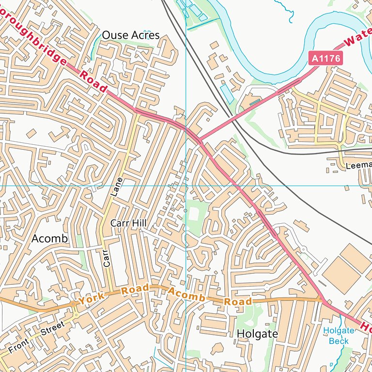 York (B) (SE55) Map by UK Topographic Maps | Avenza Maps
