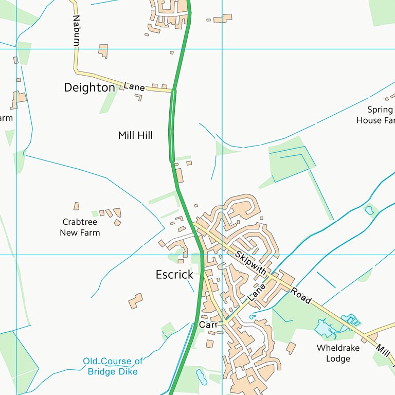 York (B) (SE64) Map by UK Topographic Maps | Avenza Maps