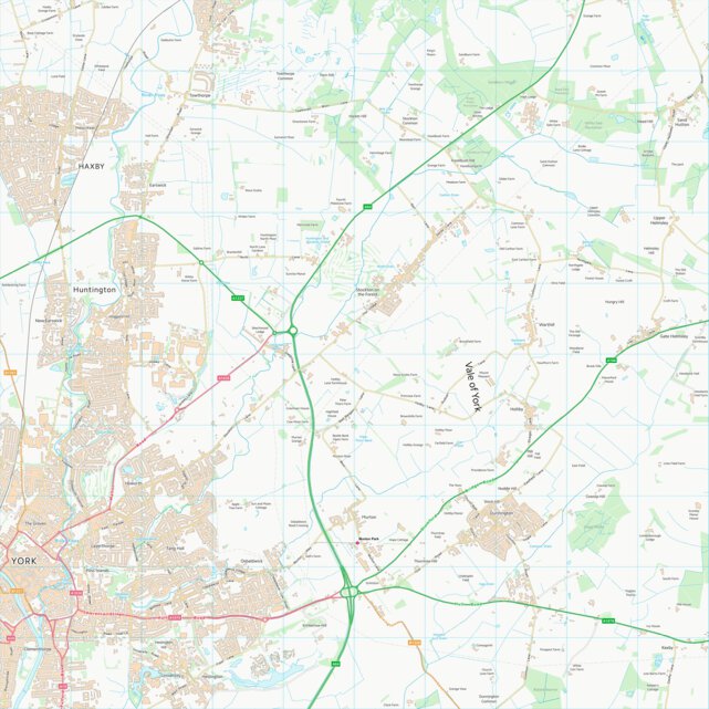 York (B) (SE65) Map by UK Topographic Maps | Avenza Maps