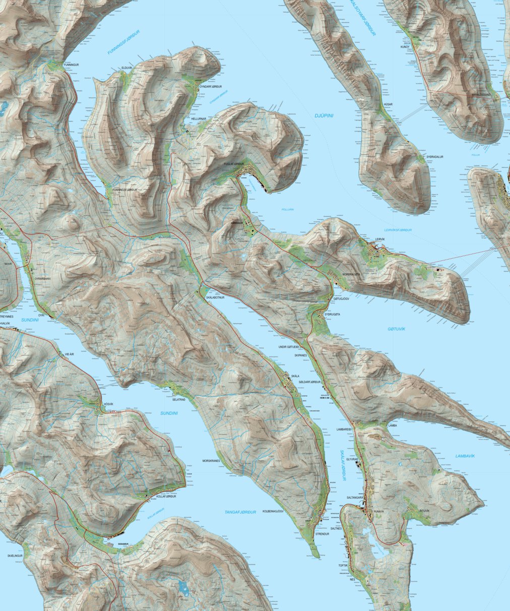 Runavík, Eysturoyar Map by Umhvorvisstovan | Avenza Maps