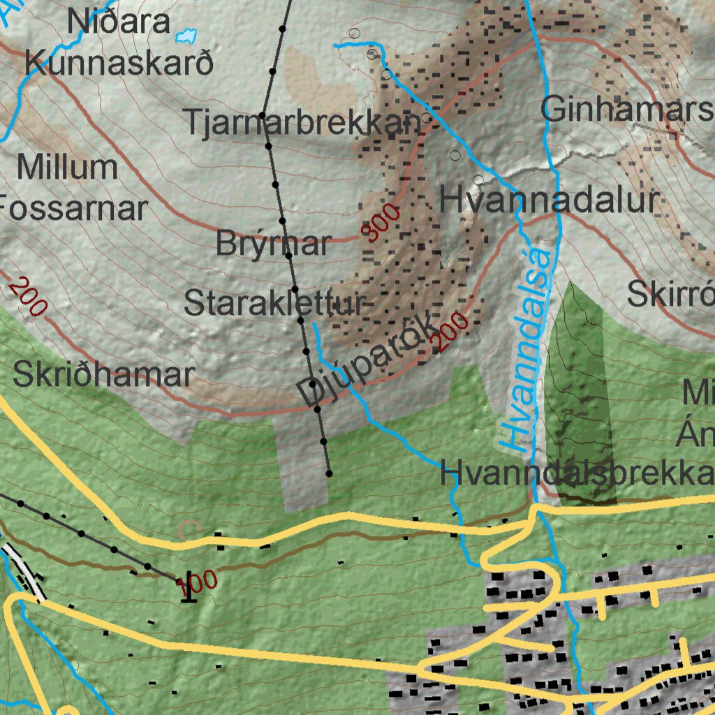 Vágur, Suðuroyar Map by Umhvorvisstovan | Avenza Maps