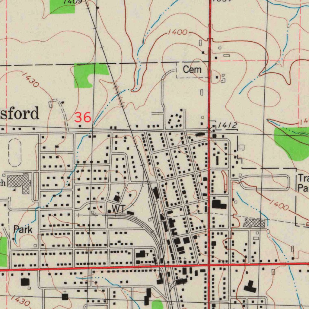 Abbotsford, WI (1981, 24000-Scale) Map by United States Geological ...