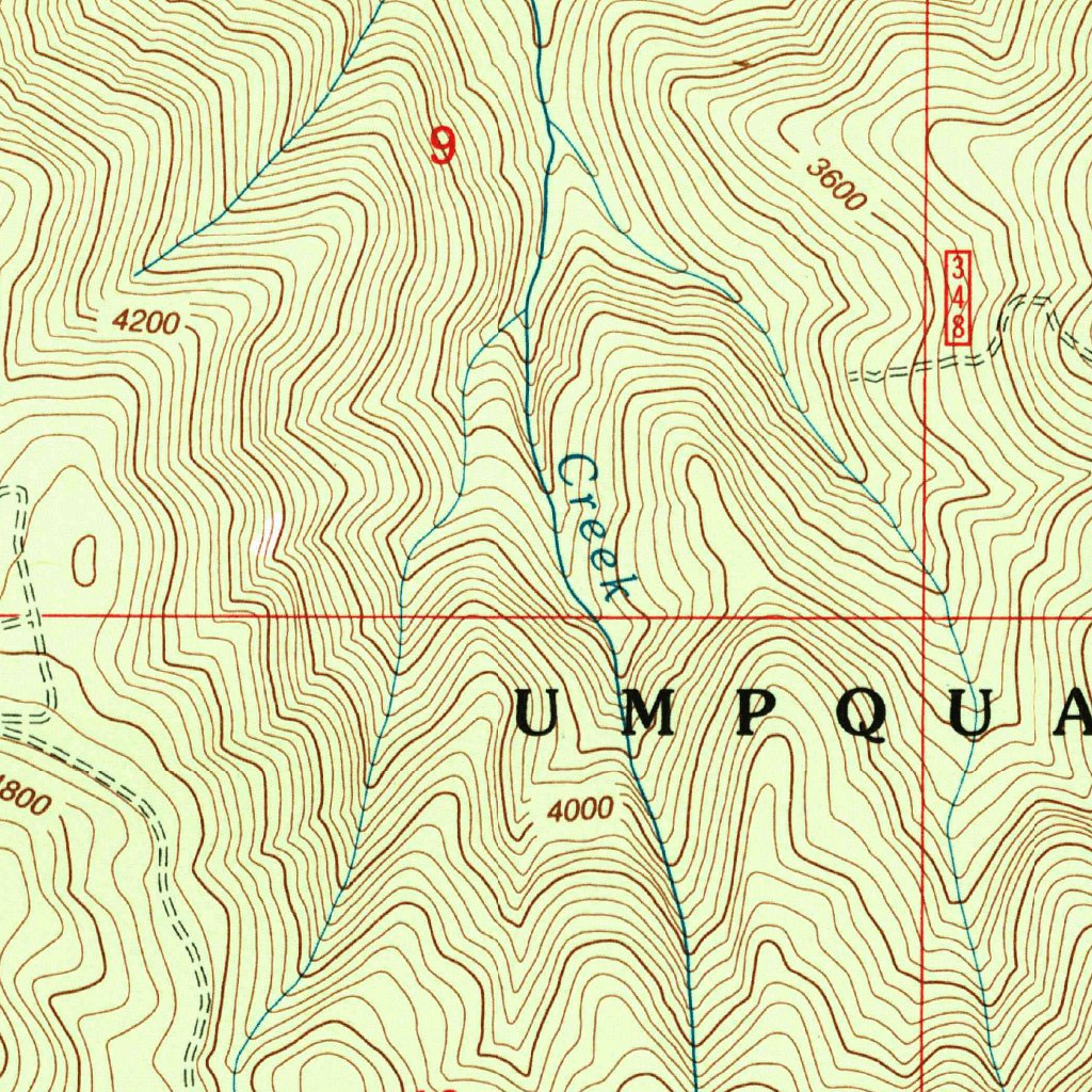 Abbott Butte, OR (1998, 24000-Scale) Map by United States Geological ...