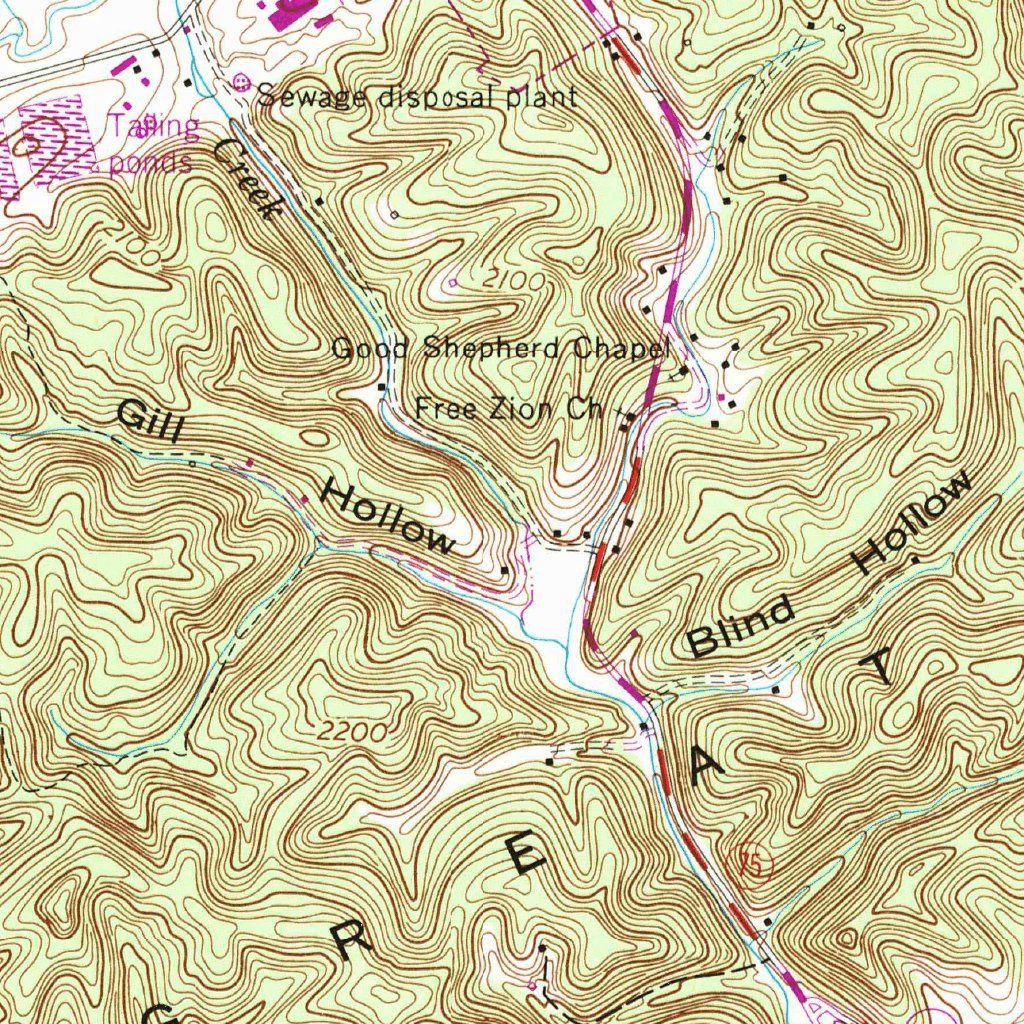 Abingdon, VA (1960, 24000-Scale) Map by United States Geological Survey ...