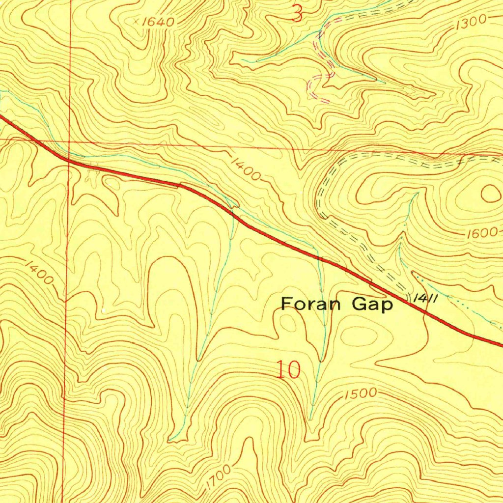Acorn, AR (1958, 24000-Scale) Map by United States Geological Survey ...