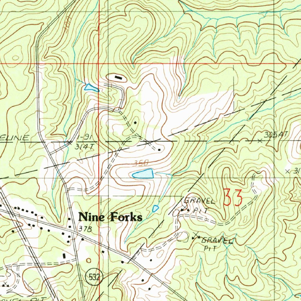 Ada, LA (1986, 24000-Scale) Map by United States Geological Survey ...