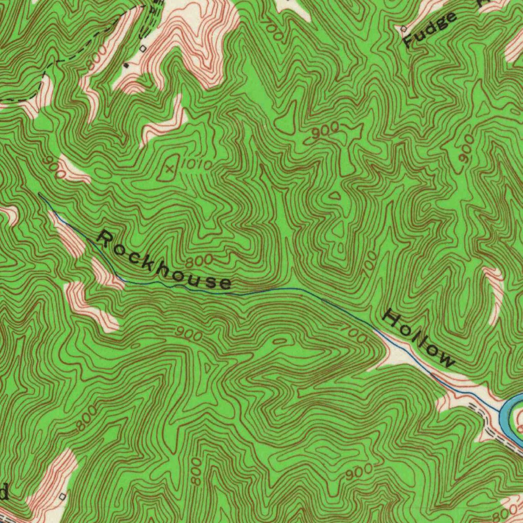 Adams, KY (1953, 24000-Scale) Map by United States Geological Survey ...