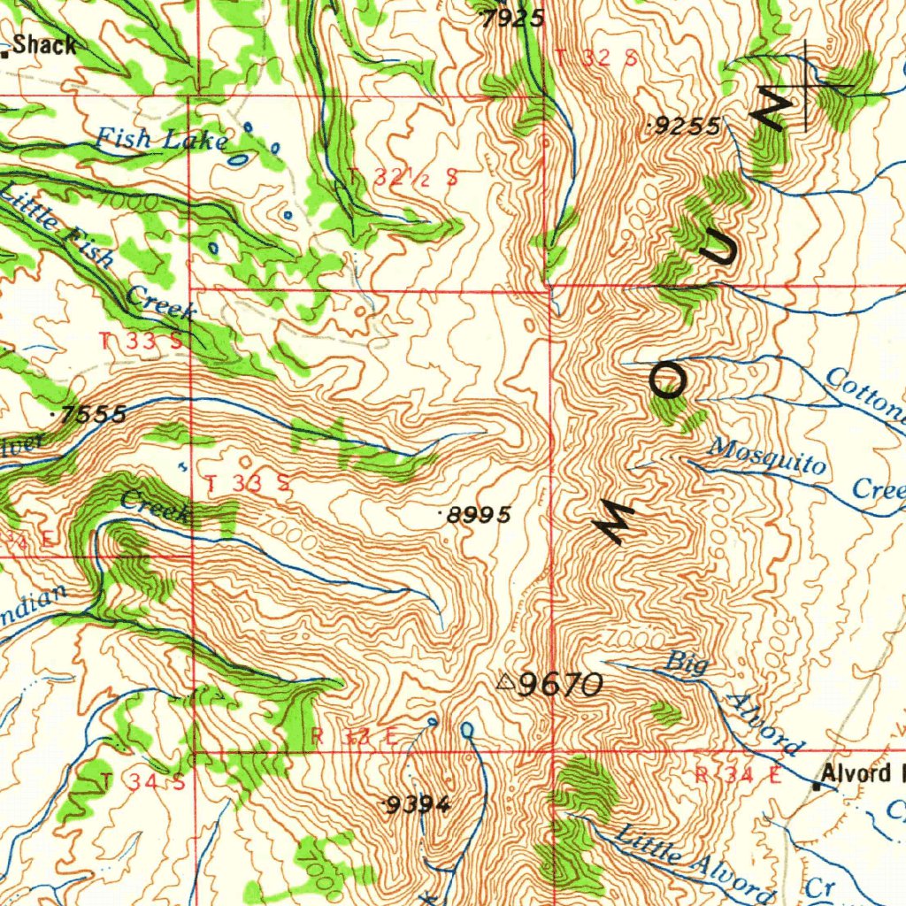 Adel, OR (1962, 250000-Scale) Map by United States Geological Survey ...
