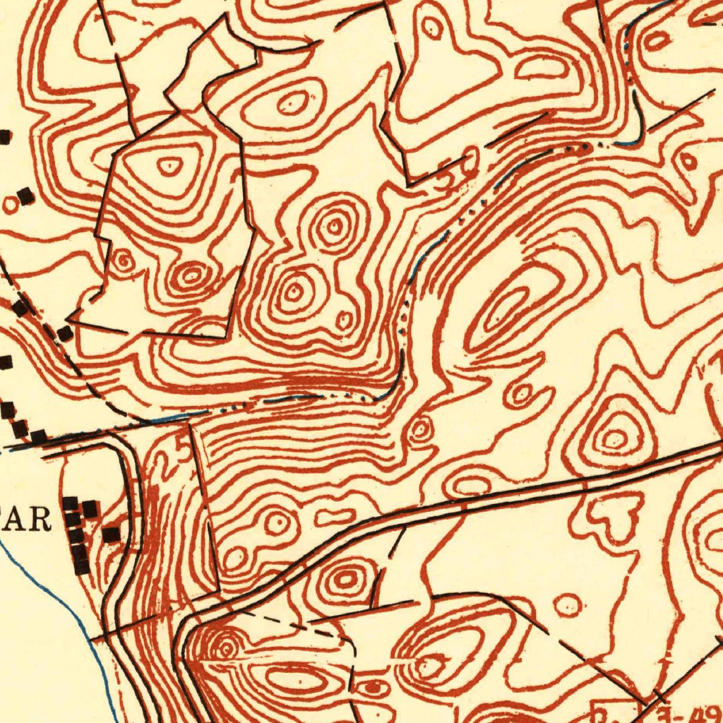 Aguadilla NE, PR (1950, 10000-Scale) Map by United States Geological ...