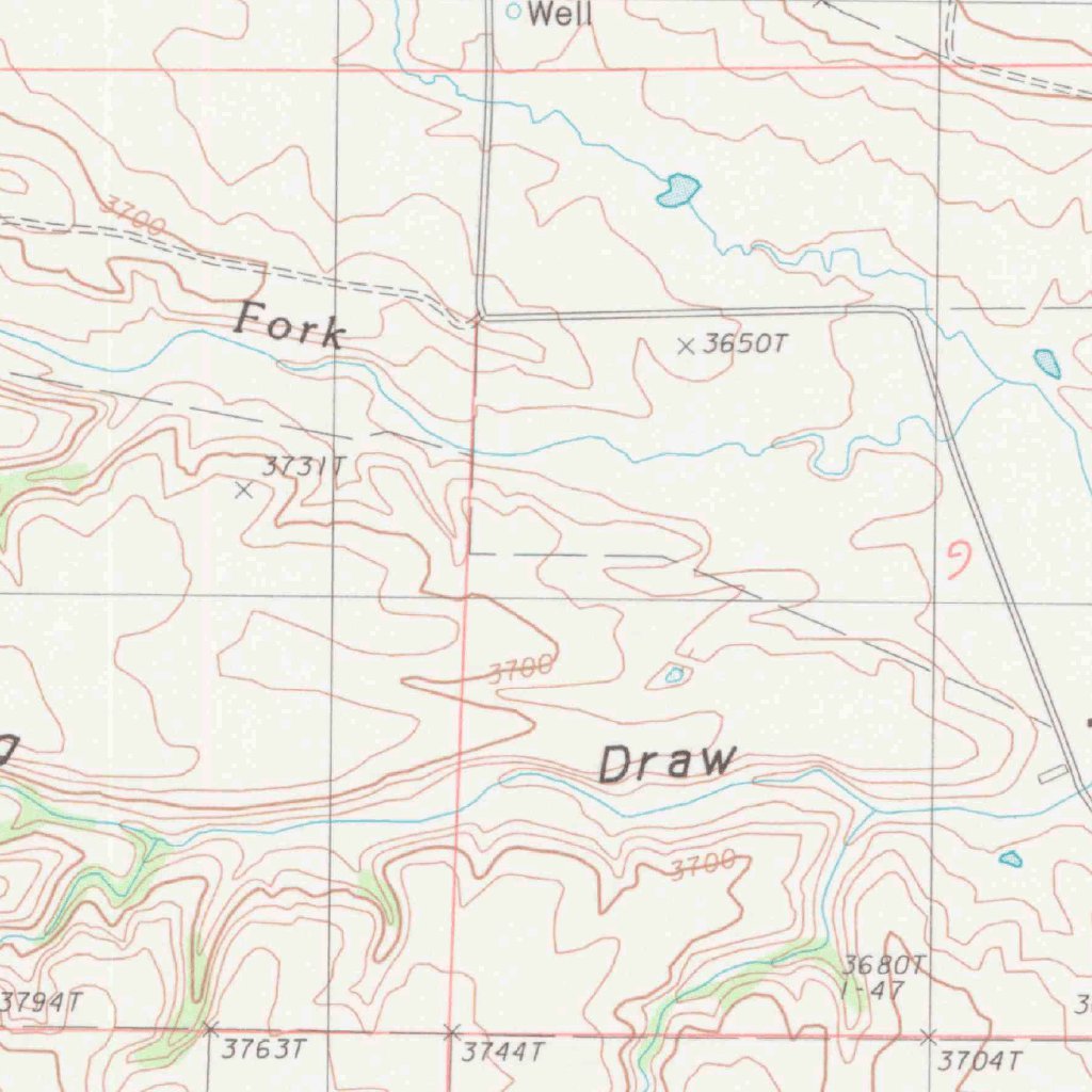 Aladdin, WY (1984, 24000-Scale) Map by United States Geological Survey ...