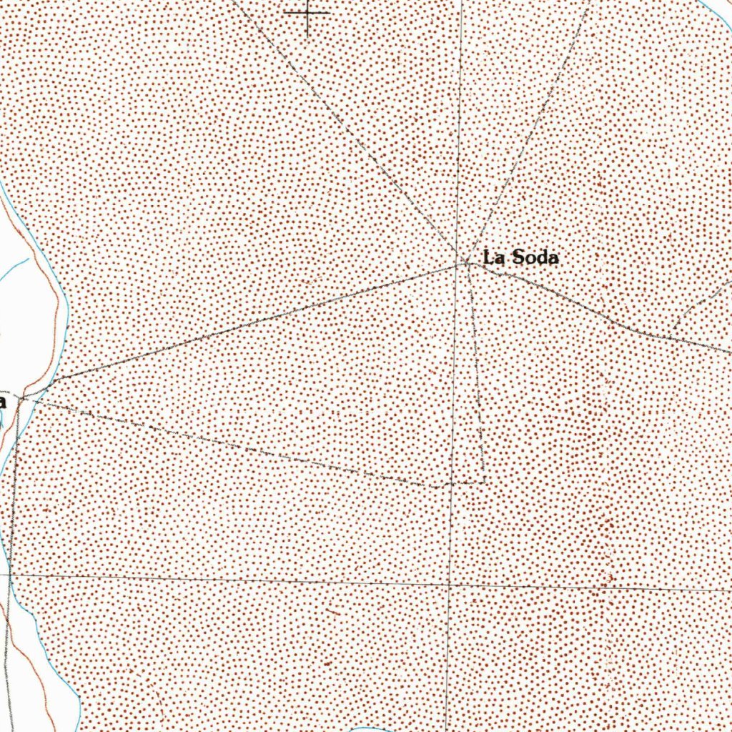 Alamo Hueco Mountains, NM (1983, 100000-Scale) Map by United States ...