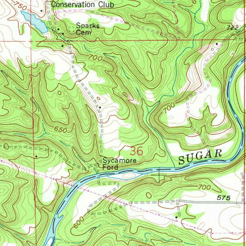 Alamo, IN (1961, 24000-Scale) Map by United States Geological Survey ...