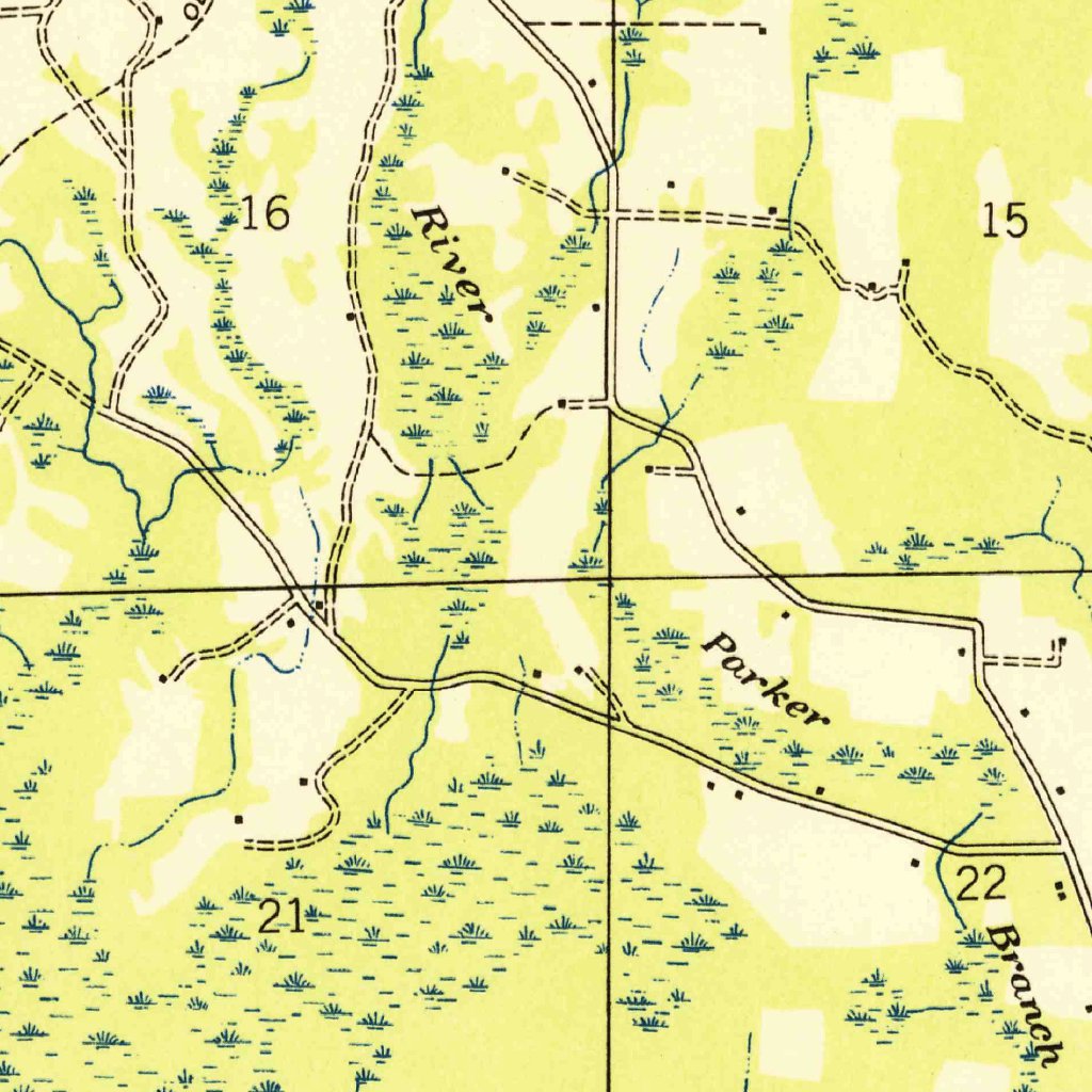 Albany, LA (1949, 31680-Scale) Map by United States Geological Survey ...