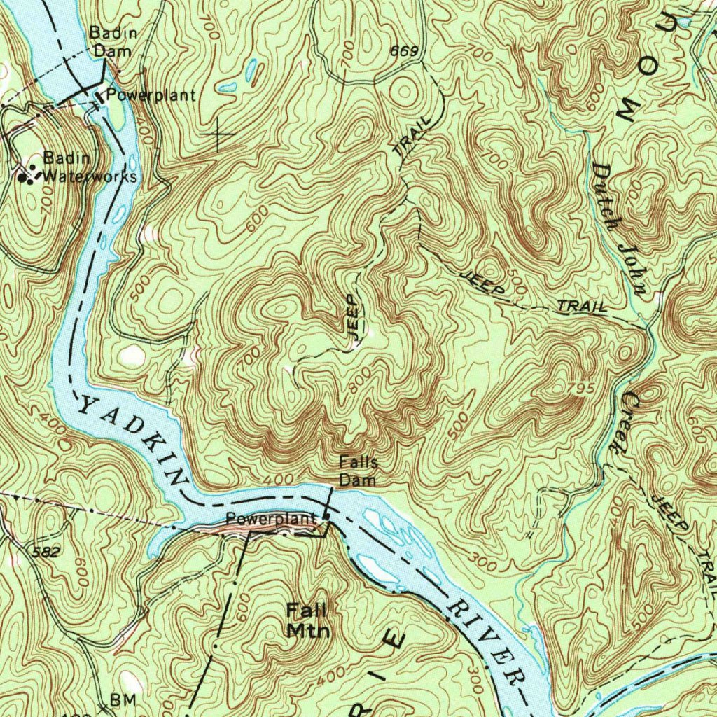 Albemarle, NC (1957, 62500-Scale) Map by United States Geological ...